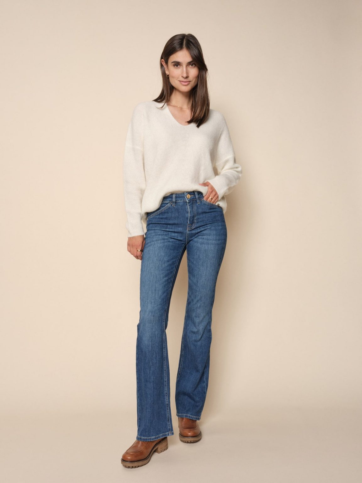 Alli Ease Flare Jeans – MOS MOSH – Le Studio Chantilly